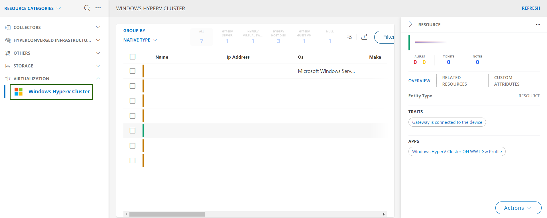 Windows Hyper-V Cluster | OpsRamp Documentation